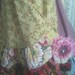 Altered Couture, Art to Wear, Ornate, Floral, Patchwork Dress - Etsy