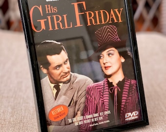 His Girl Friday 1940 Cary Grant Rosalind Russell Movie Poster Film - Etsy