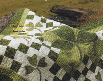 LUCK Paper Pieced Block Pattern in PDF - Etsy