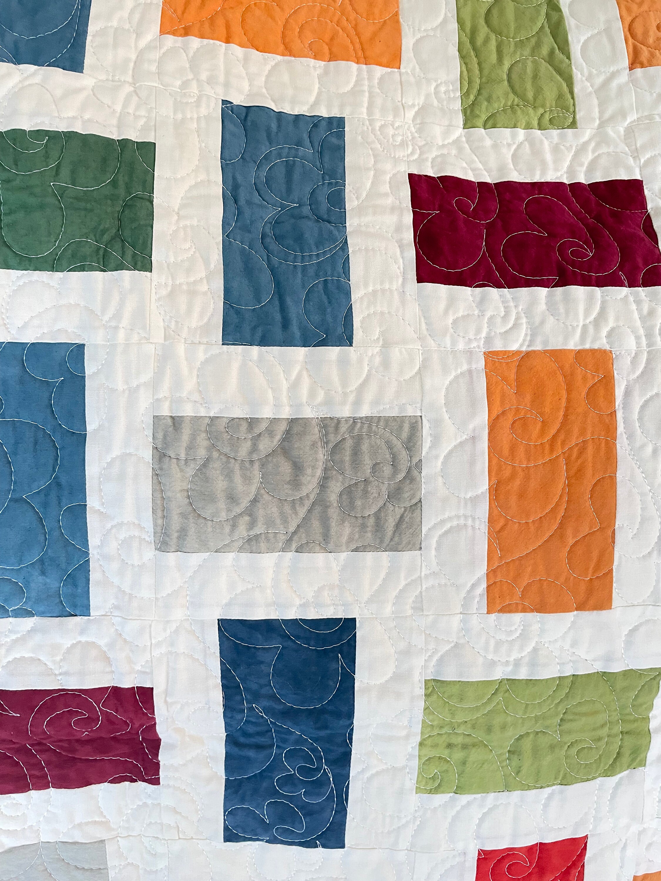 Modern Blocks Baby Quilt Pattern: Beginner Friendly Crib Quilt (digital ...