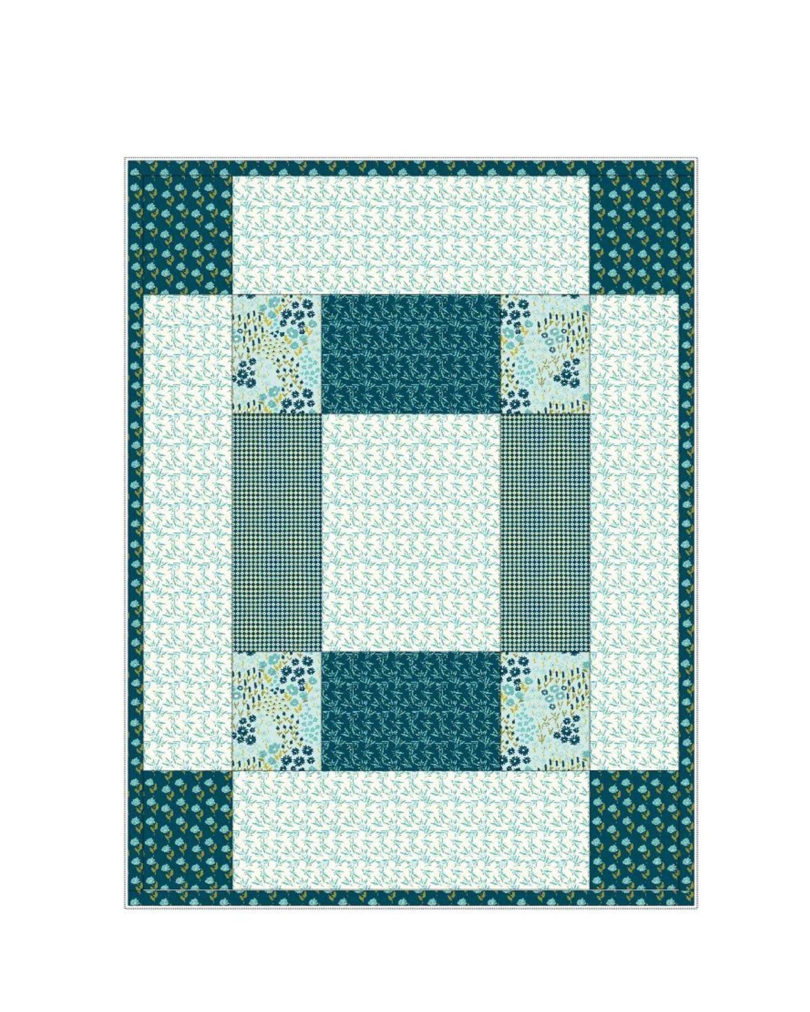 Easy Baby Quilt Pattern: Simple Big Blocks, Beginner Friendly (PDF ...