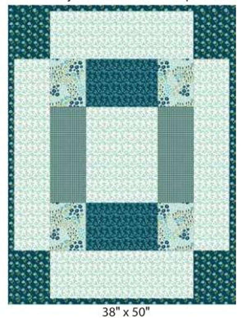 Easy Baby Quilt Pattern: Simple Big Blocks, Beginner Friendly (PDF ...