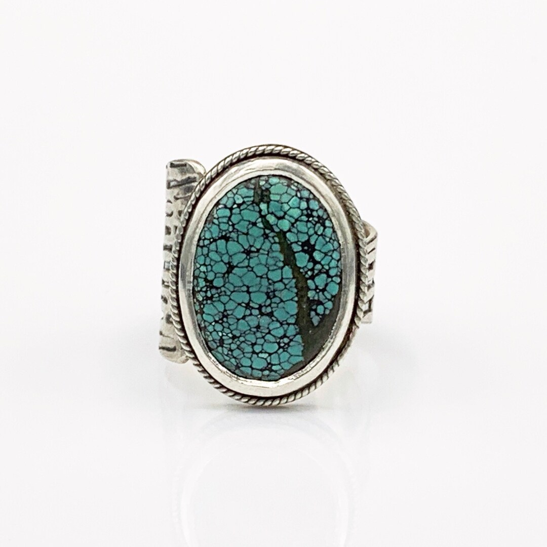 Turquoise Wrap Band, Ring - Etsy