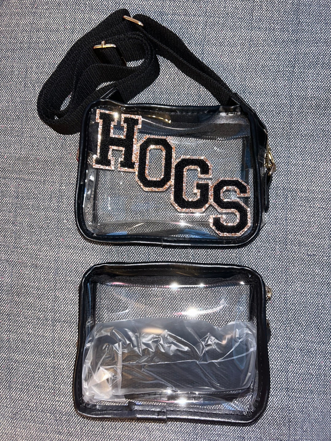 Customizable Clear Stoney Clover Bags - Etsy