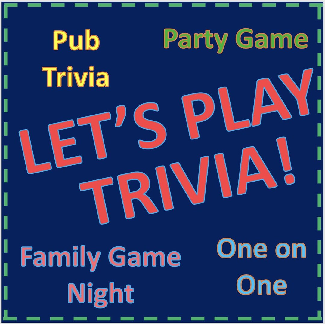 Family Game Night | Pub Trivia | Party Game | Volume 1 | 12 Categories ...