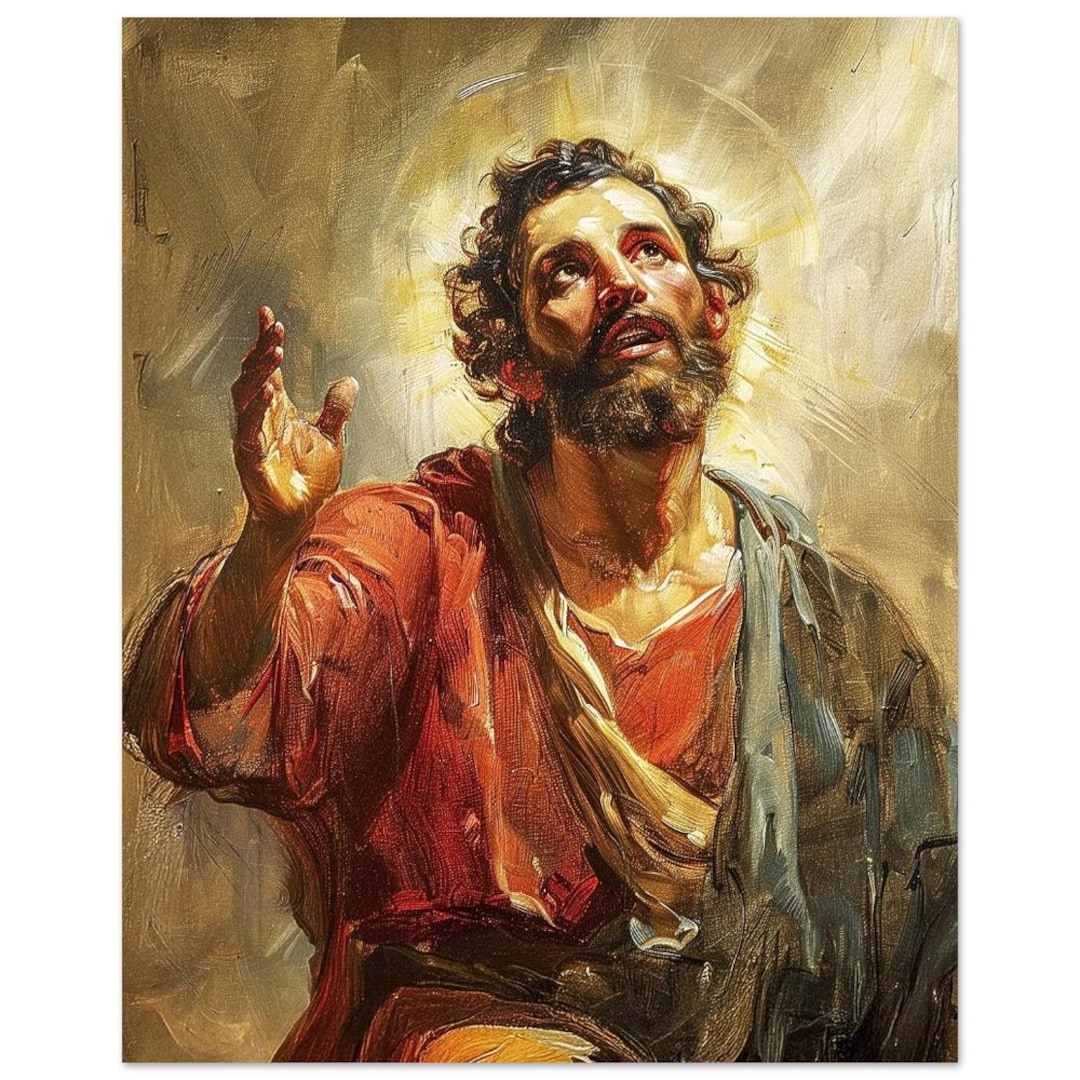 Baroque Jesus Speaks Giclée Print – Christian Home Decor - Etsy