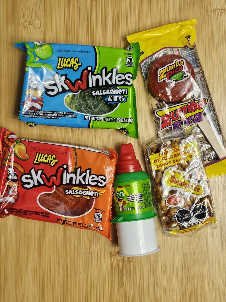2ozmixbag FREE For1st10 Mexican Candy Mix Lucas Skwinkles Spaguetti ...