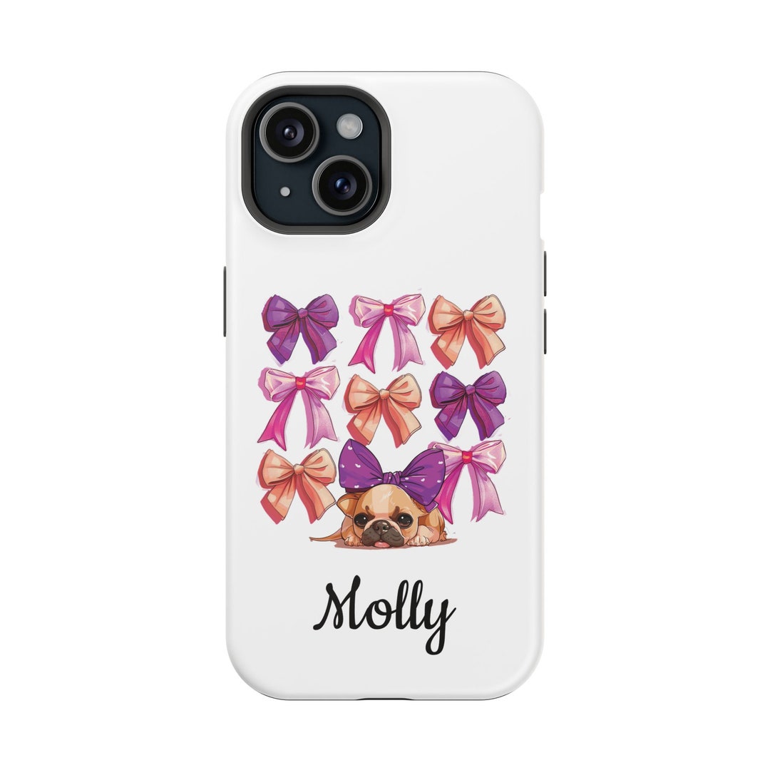 Adorable Customizable Frenchie Cell Phone Impact-resistant Cases, Super ...