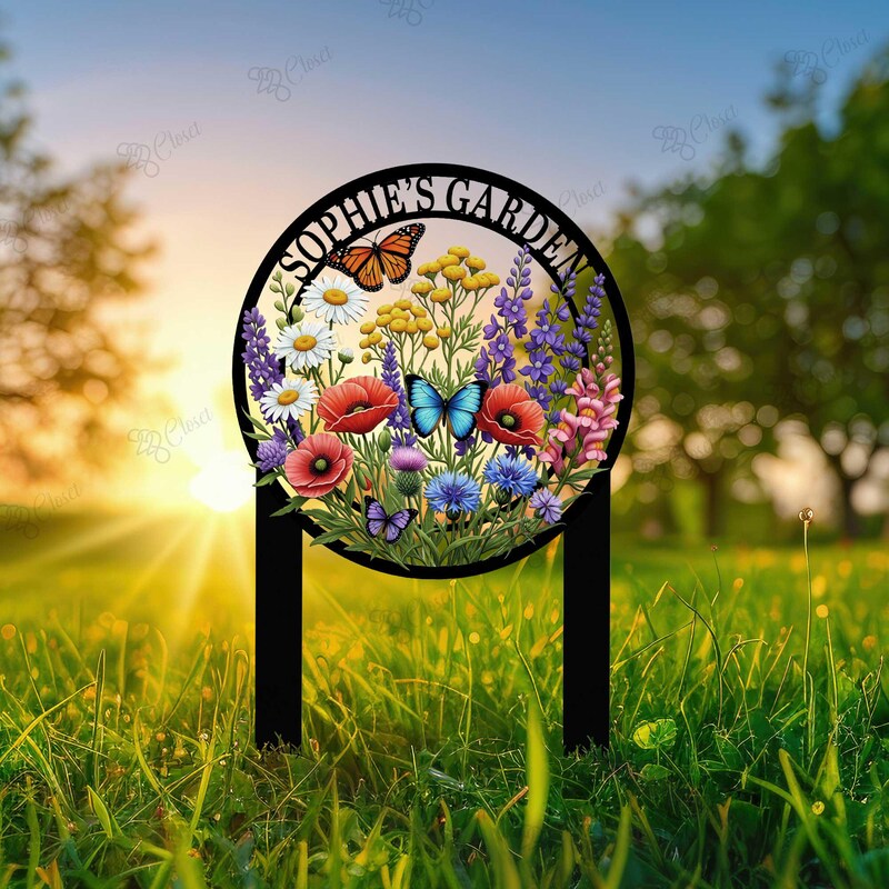 Butterfly Garden - Etsy