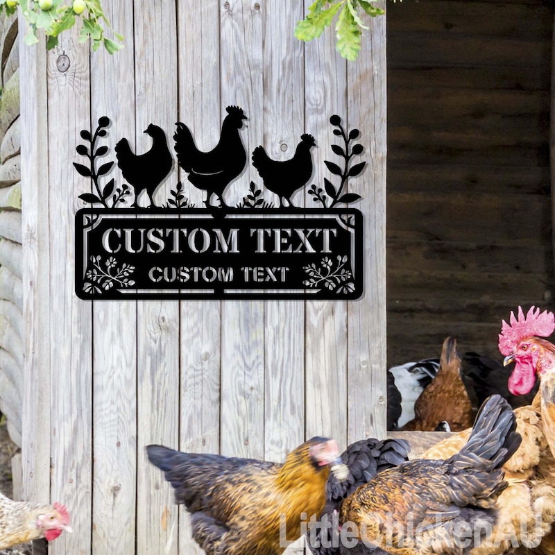 Chicken Signs - Etsy