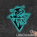 Snowboarding Metal Wall Art LED Light Custom Personalized Snowboard ...