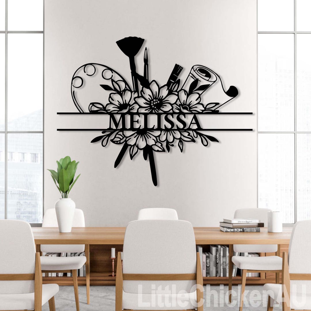 Art Studio Metal Sign,custom Artist Sign,personalized Painter Name Sign ...