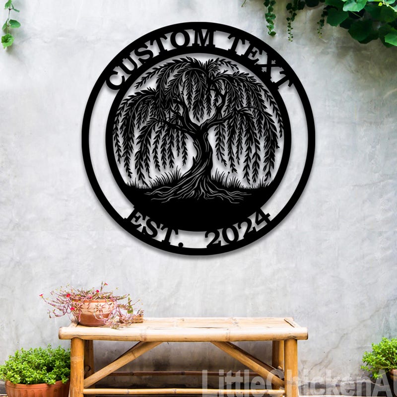 Custom Signs Willow Tree - Etsy
