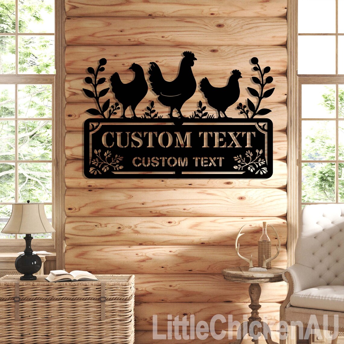 Chicken Coop Sign,hen House Sign Custom,metal Chicken Sign,personalized ...