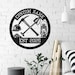 Custom Mining Tools Metal Sign Wall Art, Coal Miner Name Sign Metal ...