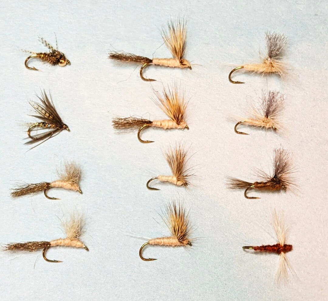 Custom Hendrickson Hatch Pack. 12 Fly Fishing Flies to Match the Hendrickson Hatch. 12 Flies 1 ...