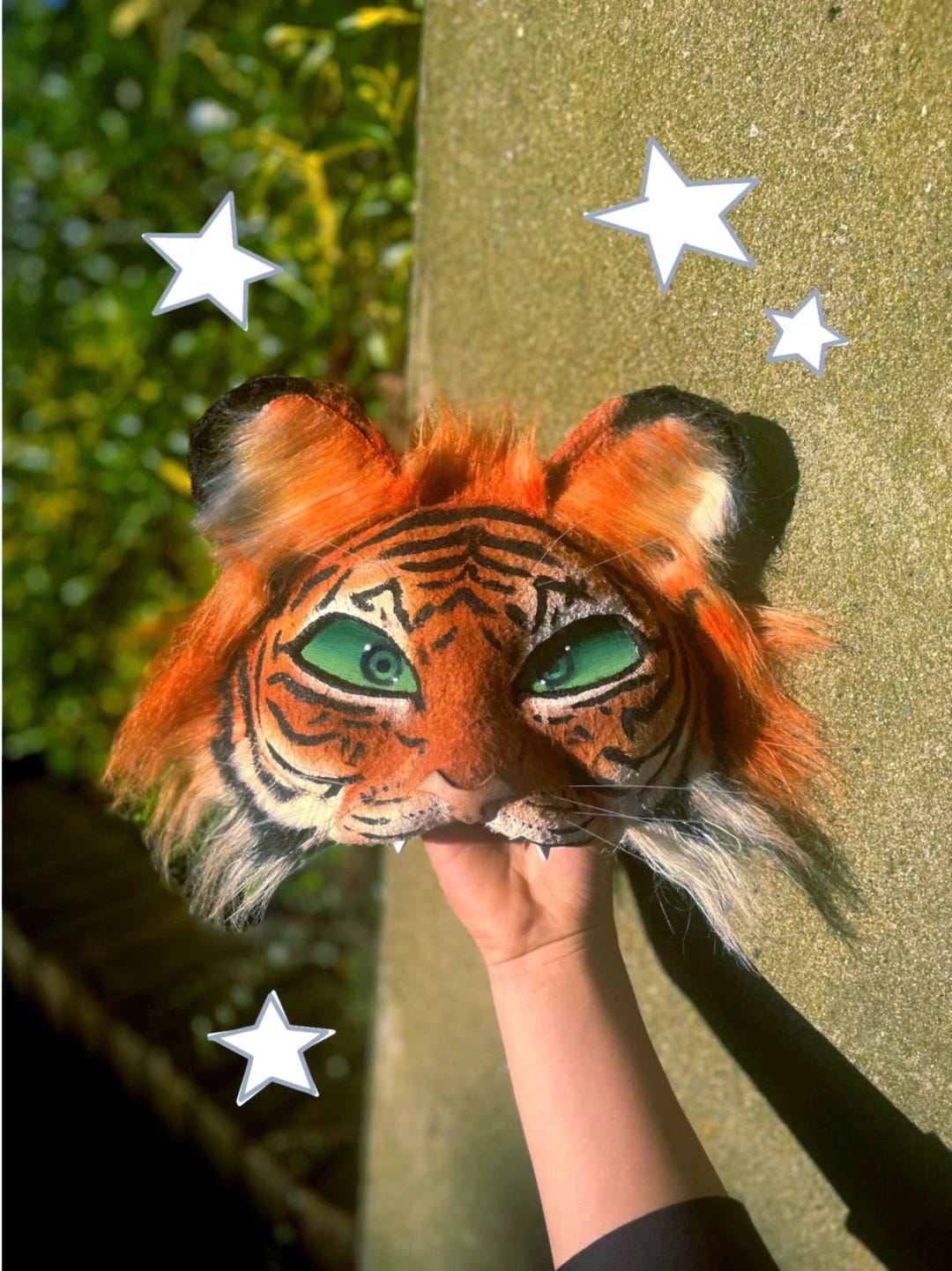 Tiger Therian/cosplay Mask - Etsy