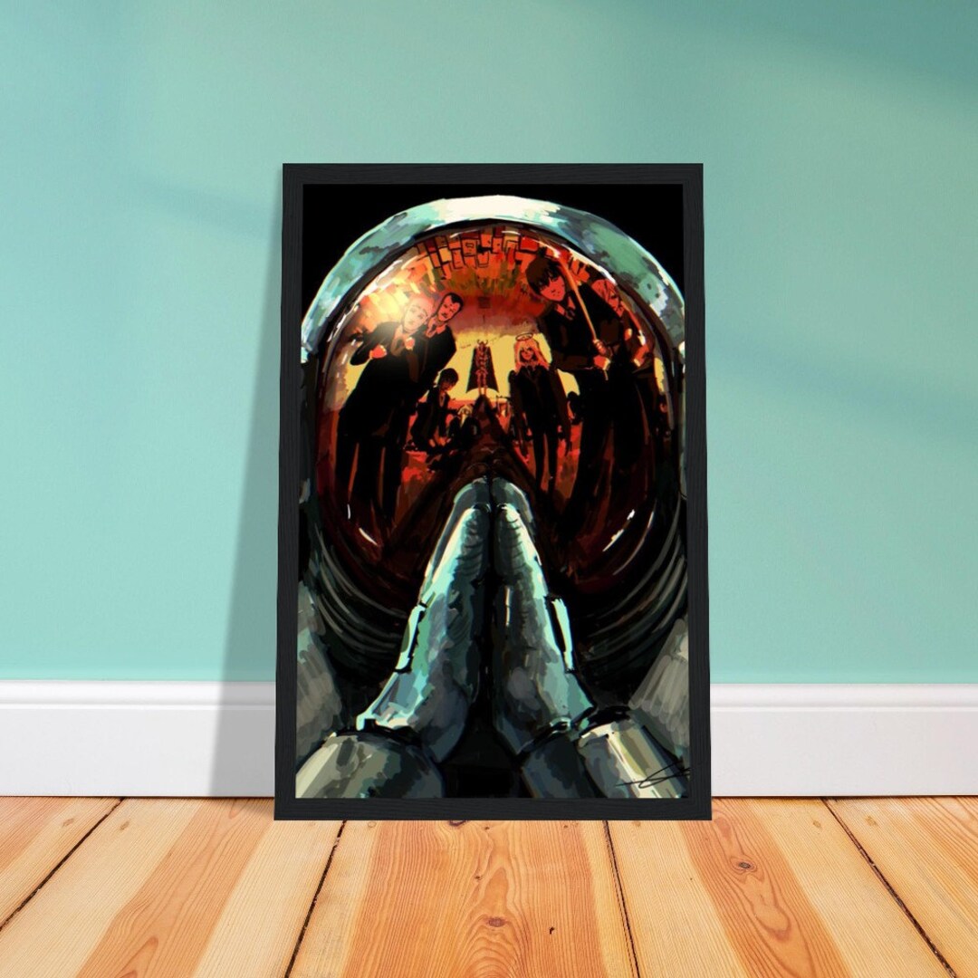 CSM Darkness Devil Framed Poster Semi-glossy Anime Home Decor - Etsy