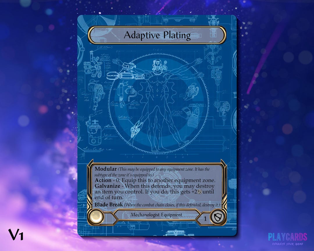 Adaptive Plating - Equipment Alter - Proxies - Flesh and Blood - Etsy