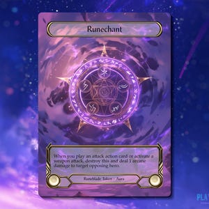 Runechant - Token Alter - Proxies - Flesh and Blood - Etsy