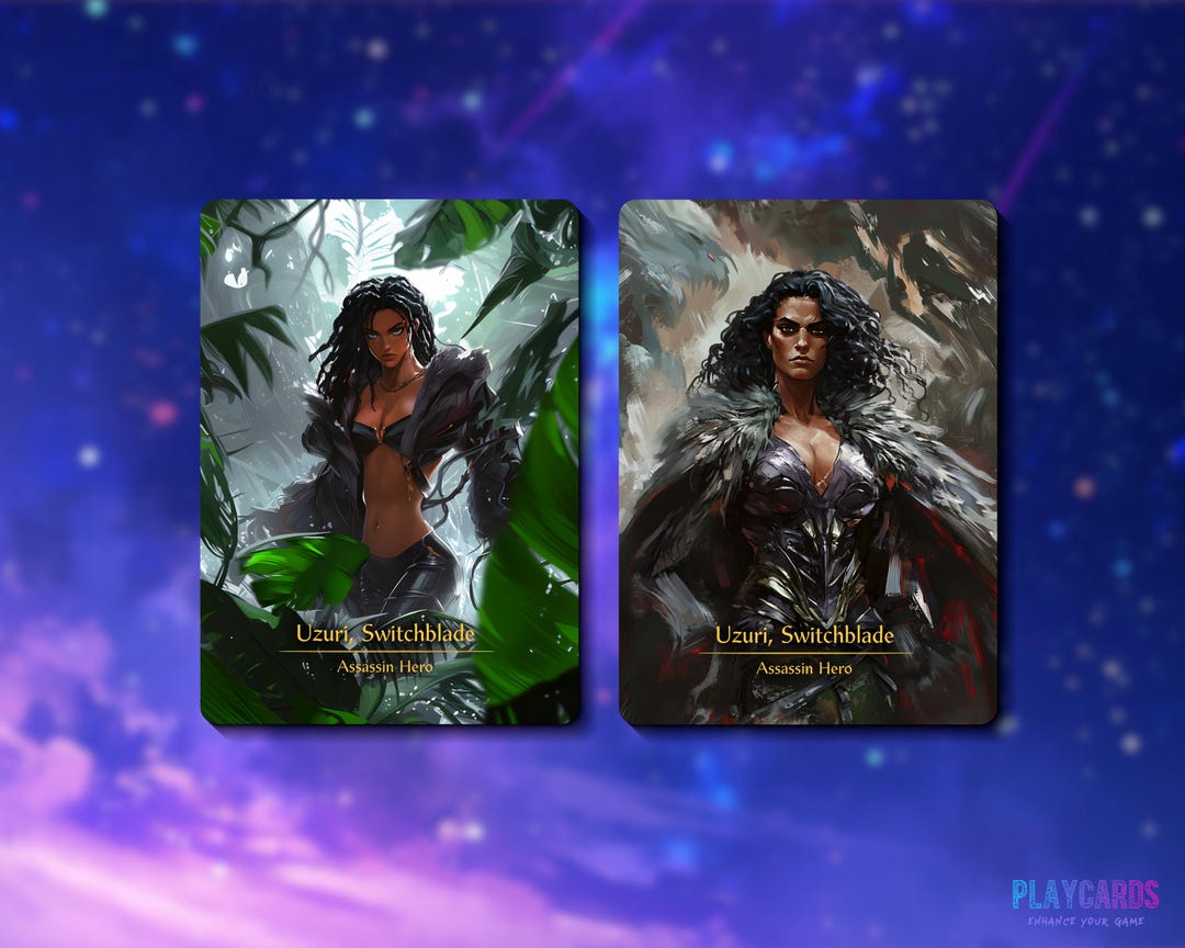 Uzuri, Switchblade - Hero Alter - Proxies - Flesh and Blood - Etsy