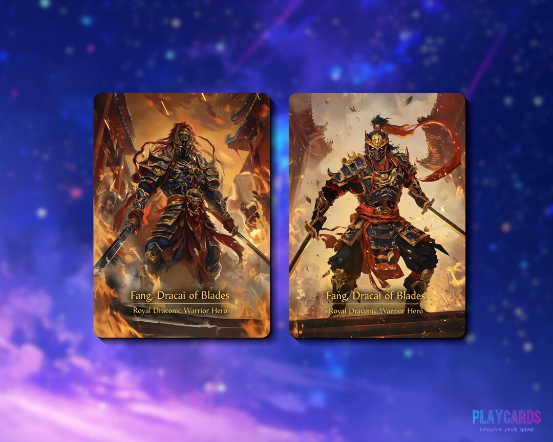 Fang, Dracai of Blades - Hero Alter - Proxies - Flesh and Blood - Etsy