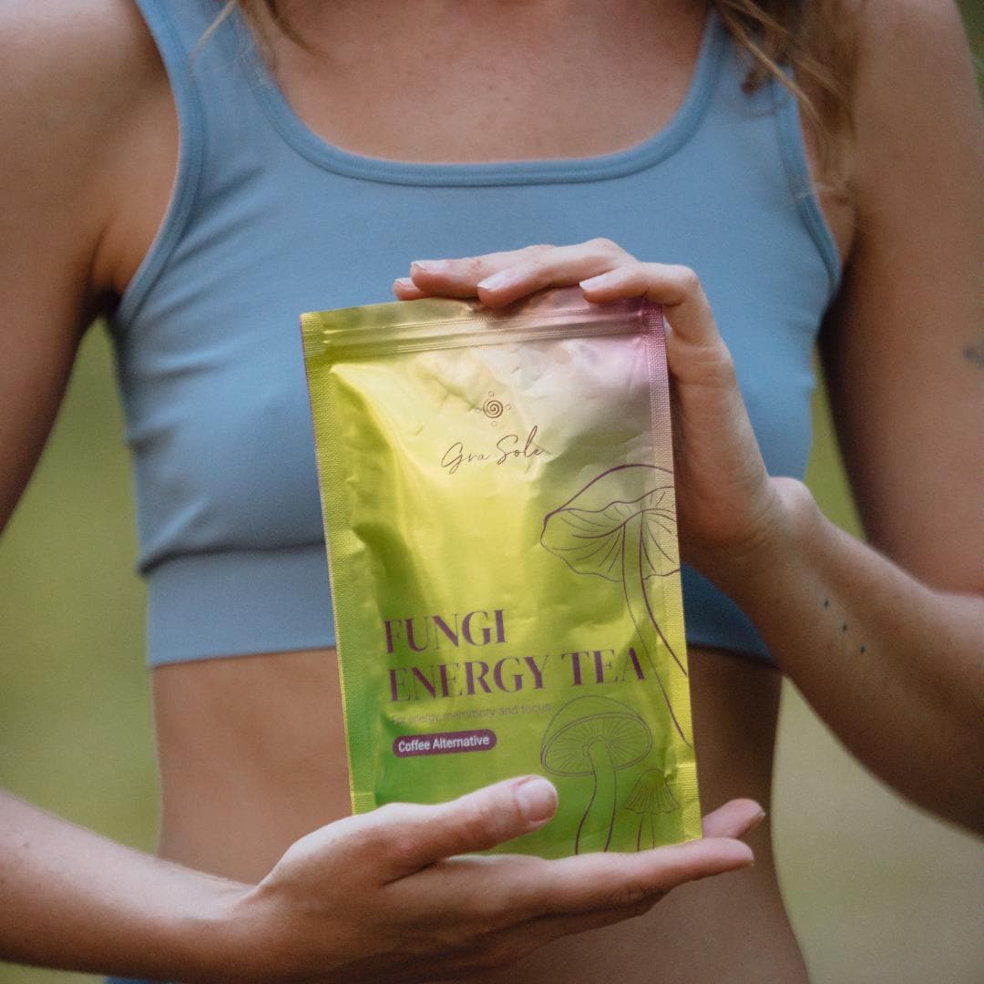 Fungi Energy Tea | Natural Mushroom Blend for Energy & Focus | Coffee ...