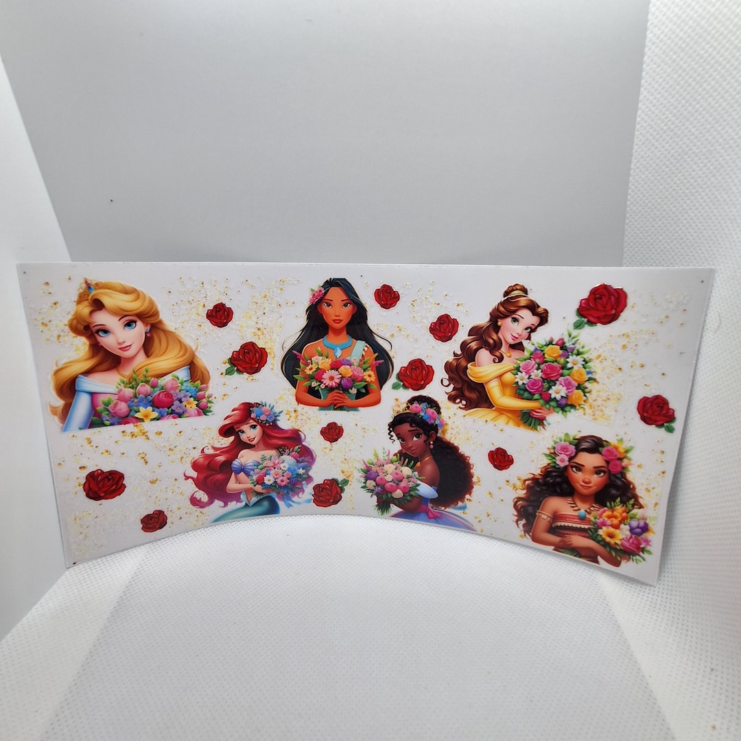 Princesses 16oz UVDTF Cup Wrap - Etsy