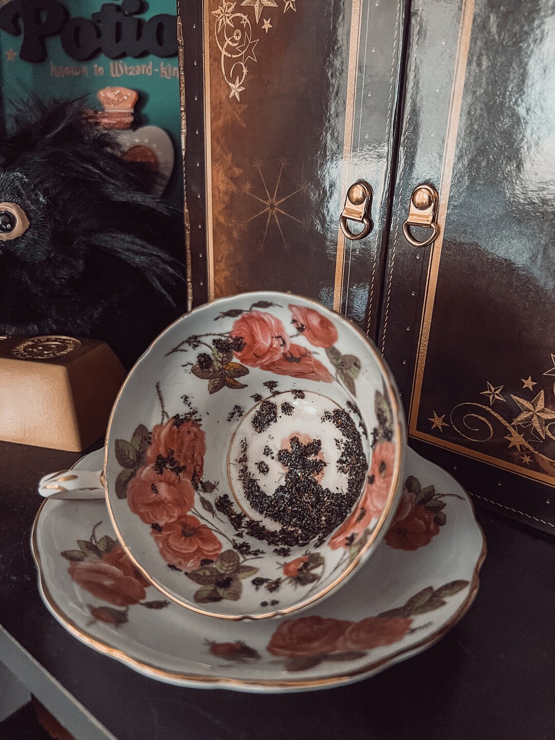 Large Grim Divination Teacup - Etsy