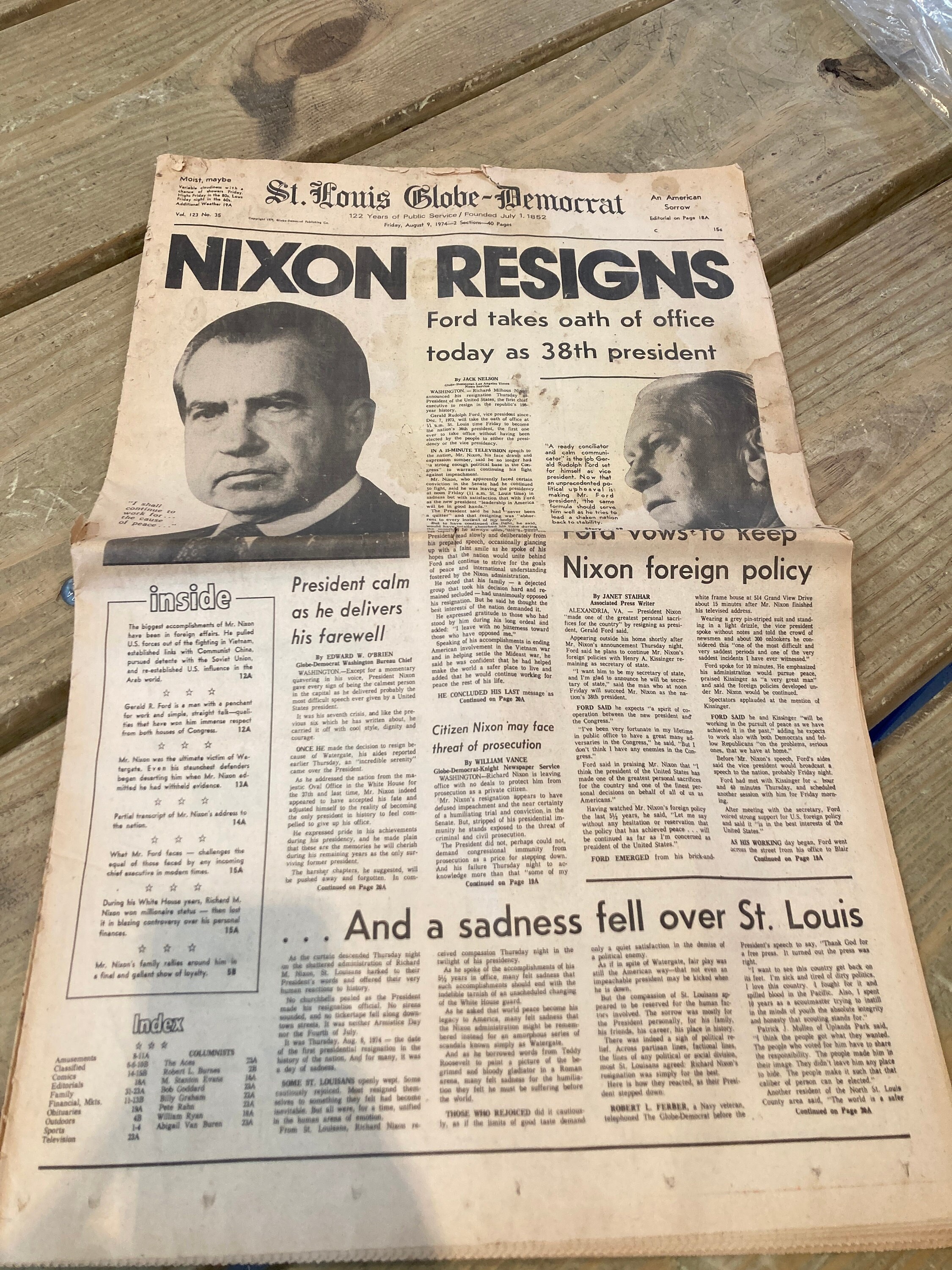 Richard Nixon Resignation