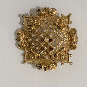 Rococo Earrings/ Rococo Style Gold Earrings/ Ornate Gold - Etsy