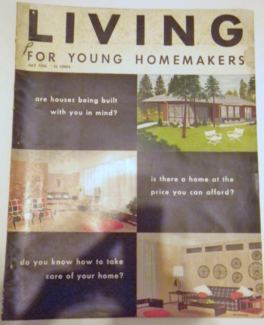 Vintage Magazine /interior Design Book/ Vintage LIVING for Young ...