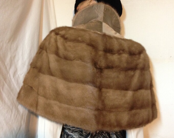 Sable Fur Stole /sable Coat /sable Wrap /50s /size XL /12 to 16 - Etsy