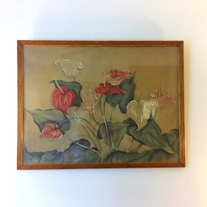 Tip Freeman Airbrush//hawaiian Airbush Art//anthurium//large Airbush ...