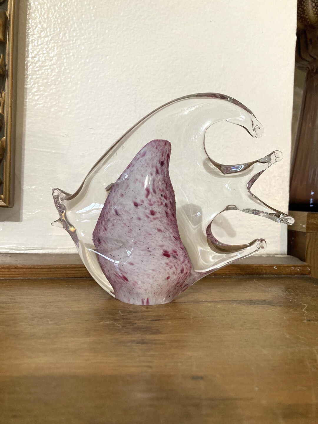 Vintage Murano FISH, Cased Murano Glass, Murano Figurine - Etsy