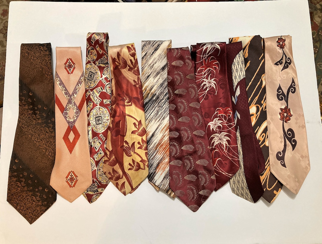 40s Necktie Lot, TEN, 1940, Loud Neckties, Swing Dance, Vintage Necktie, Necktie Lot - Etsy
