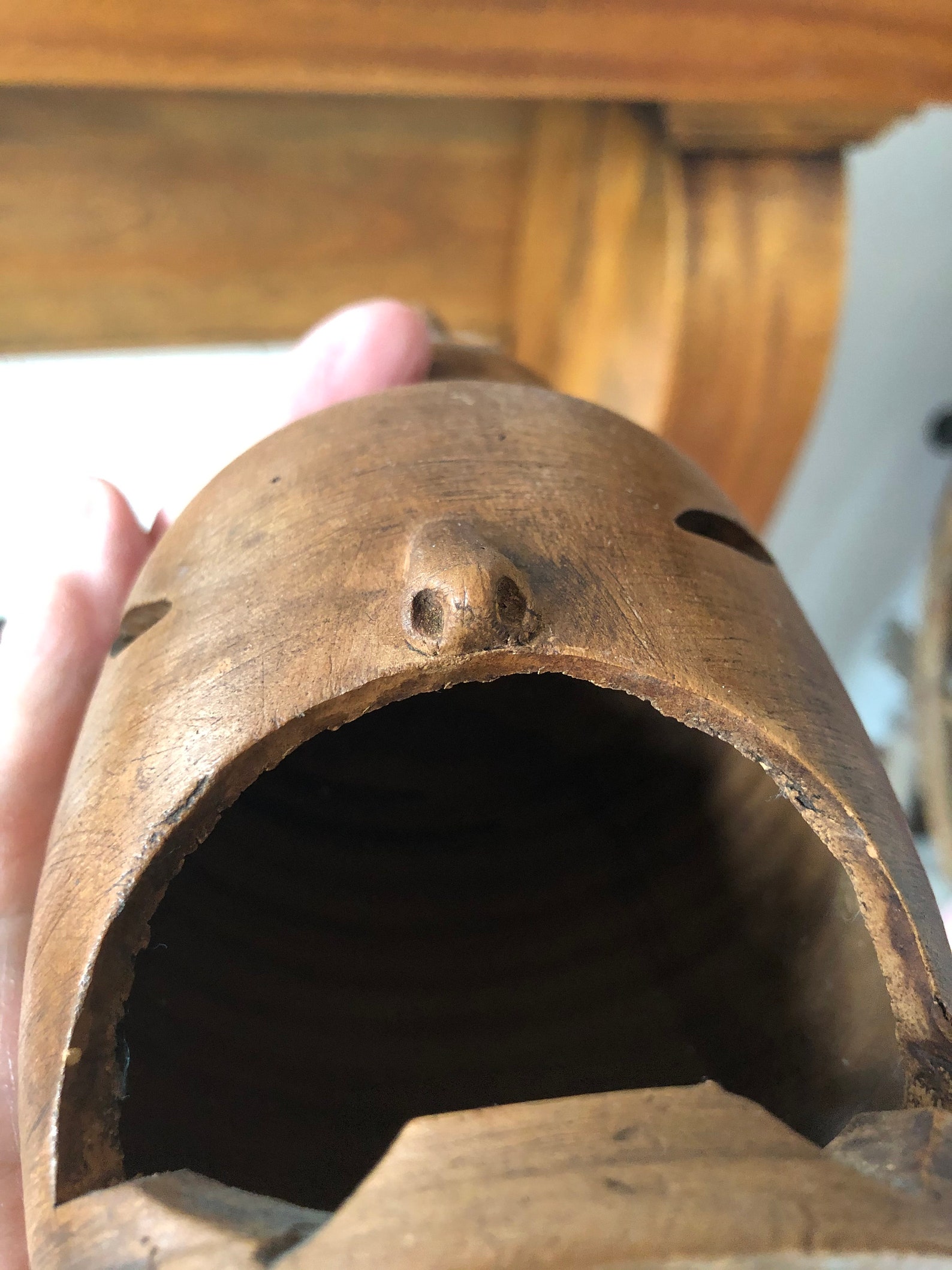 Oaxaca Mexico Pottery Lantern Face// Pottery Head//mexican - Etsy