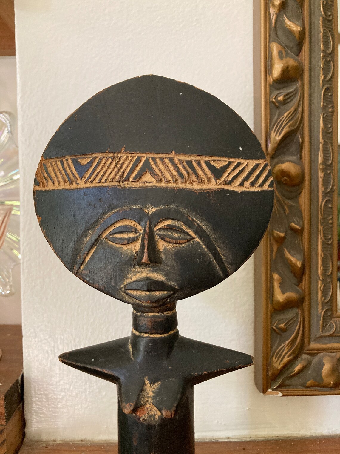 African Akuba Doll / African Fertility Doll Sculpture / From - Etsy