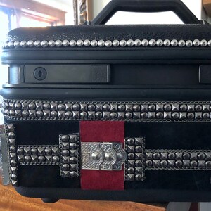 Train Case With Key//charro Style//know WHERE Fast//hand Crafted by ...