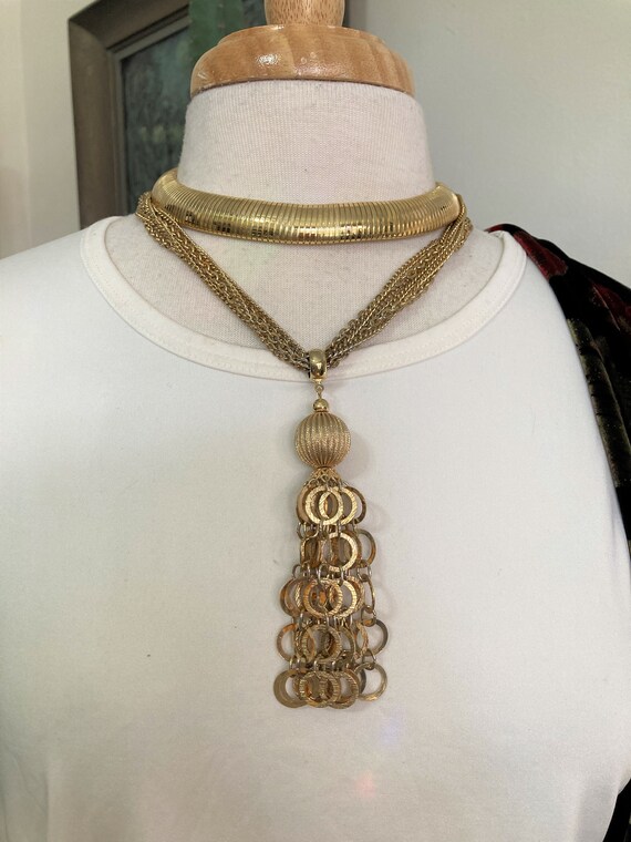 5/Stacked Necklaces/Pearls & Gold /Boho Necklace/ Lay… - Gem