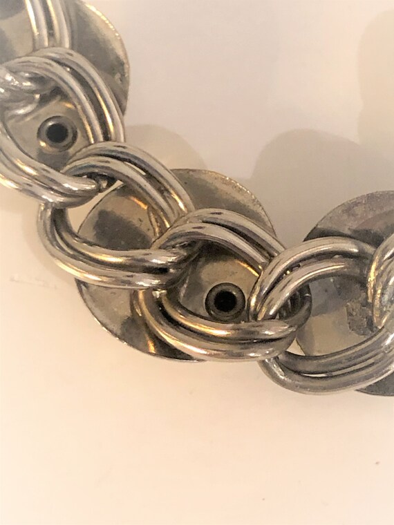 Modernist Silver Necklace/ Modernist Jewelry/ Vintage… - Gem