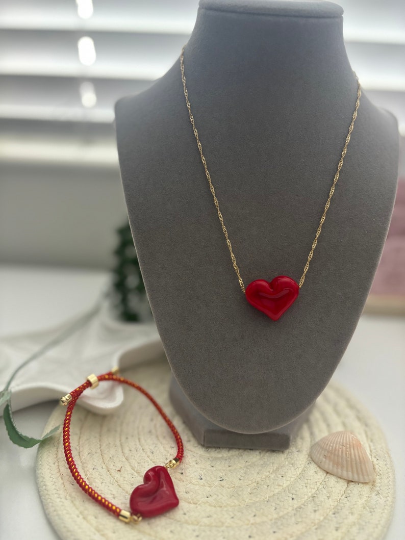 Heart Shaped Lip Chain Takes Your Style to Another Level - Etsy