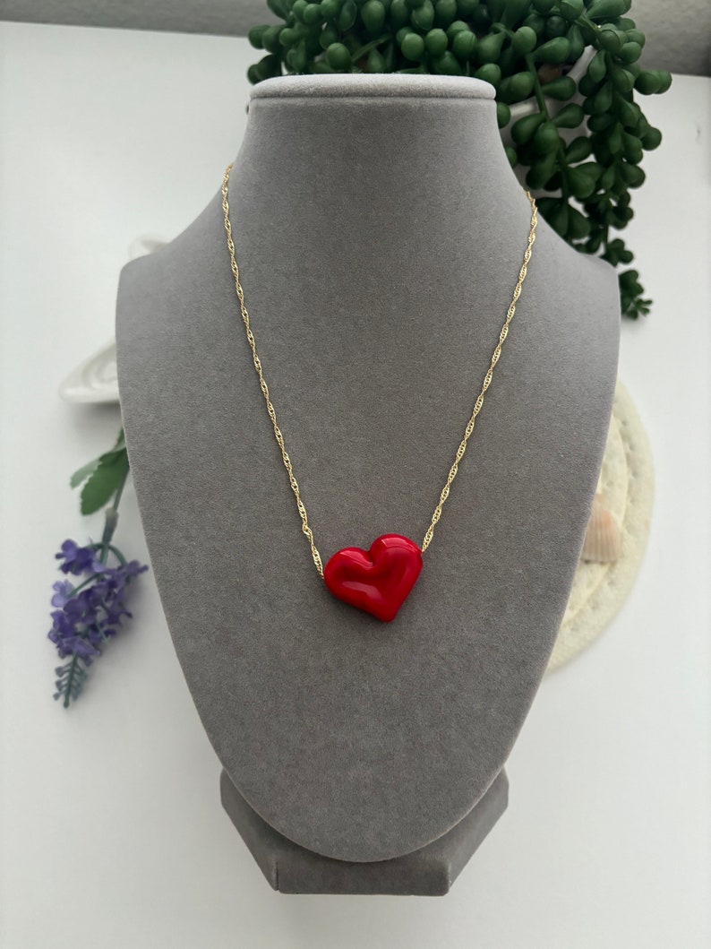 Heart Shaped Lip Chain Takes Your Style to Another Level - Etsy