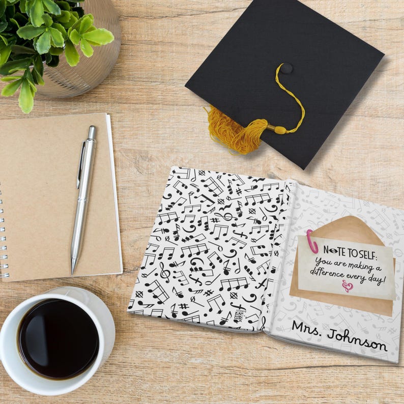 Personalized Journal End of Year Choir Teacher Appreciation Gift ...