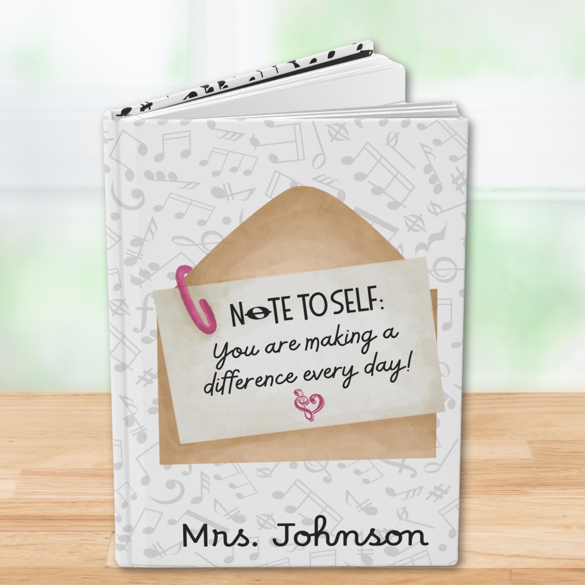 Personalized Journal End of Year Choir Teacher Appreciation Gift ...