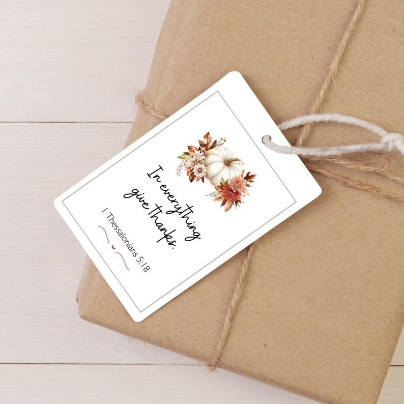 Digital Thanksgiving Floral Bible Verse Card, Faith Inspired Gratitude ...