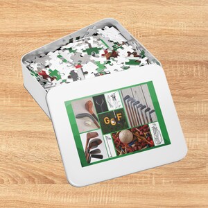 Golf Jigsaw Puzzle, Cool Golf Gift, Golf Lover Retirement, Unique ...