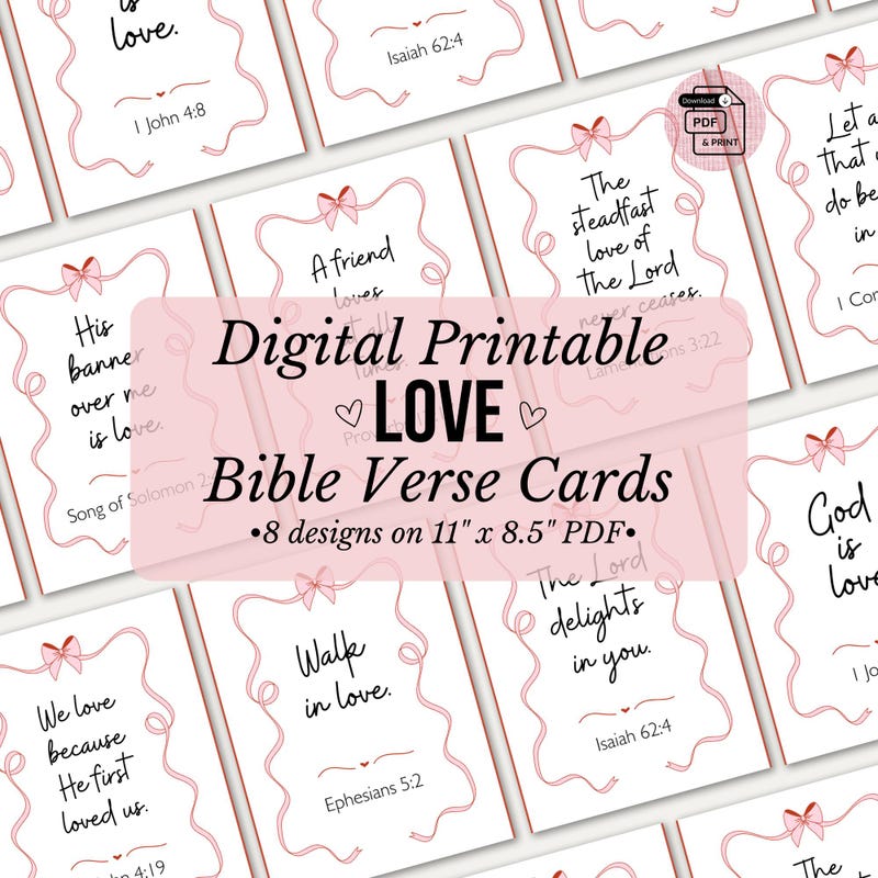 Christian Valentine Cards - Etsy