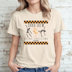 Chiropractor Halloween Shirt, Chiropractic Student Tee, Silly Skeleton ...