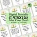 Digital Saint Patricks Day Bible Verse Cards, Spring Printable ...